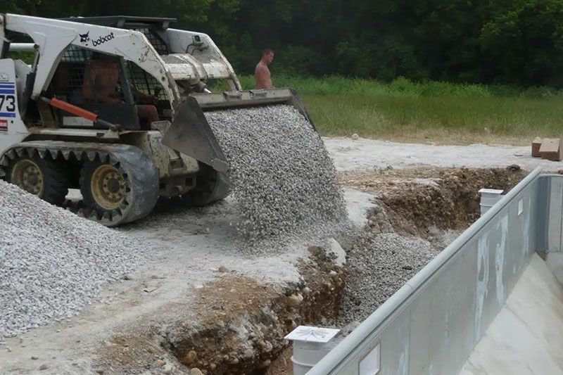 Can I Backfill My Pool with Dirt? - Penguin Pools