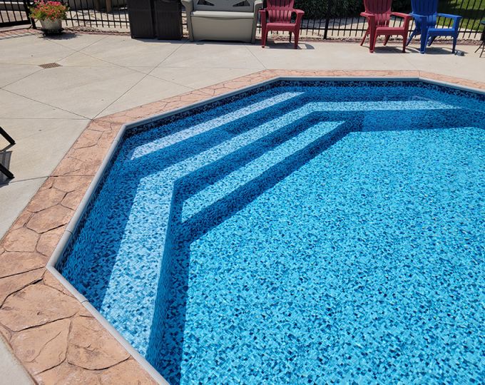 Custom Pool Steps - Penguin Pools