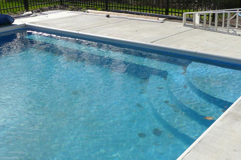 Custom Pool Steps - Penguin Pools