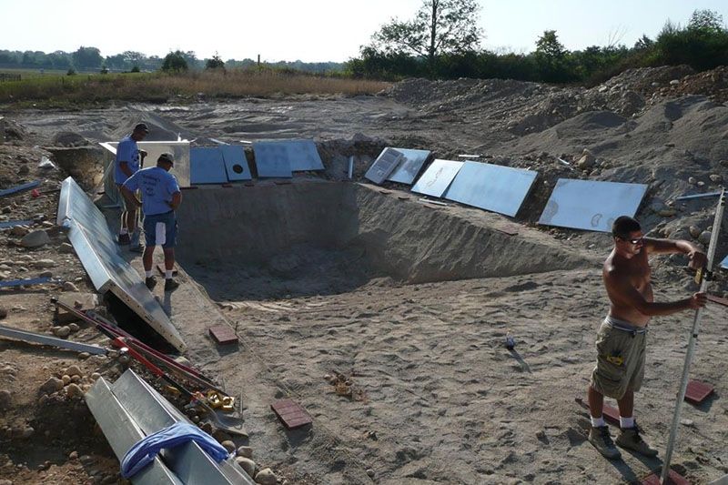 How To Install Inground Pool Walls - Penguin Pools