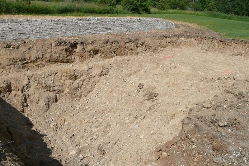 Building a Vinyl Liner Pool on Rock - Penguin Pools