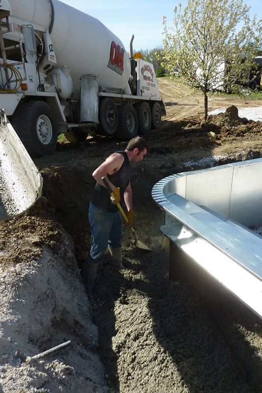 How To Install Inground Pool Walls - Penguin Pools